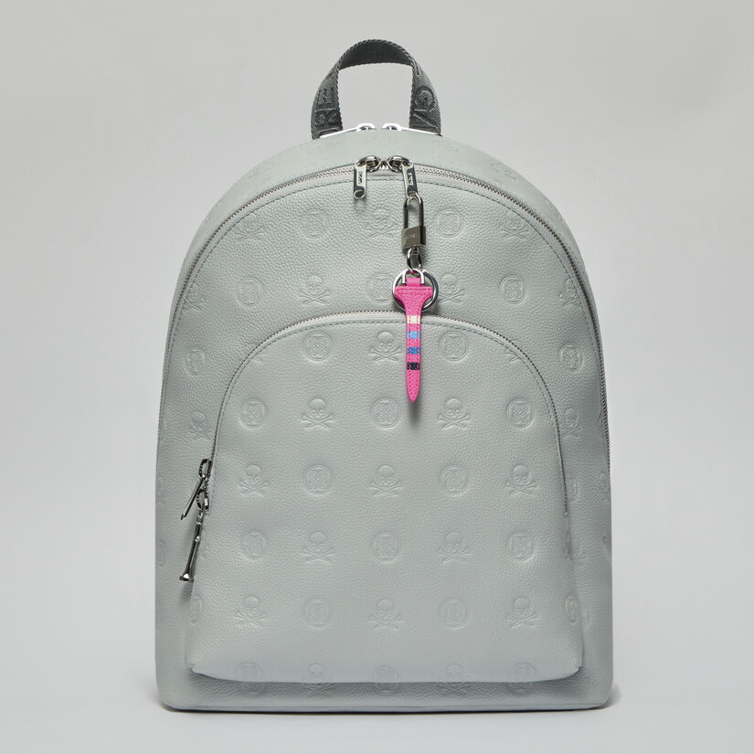 EMBOSSED SKULL & TEES LEATHER BACKPACK | ACCESSORIES FOR MEN AND WOMEN ...