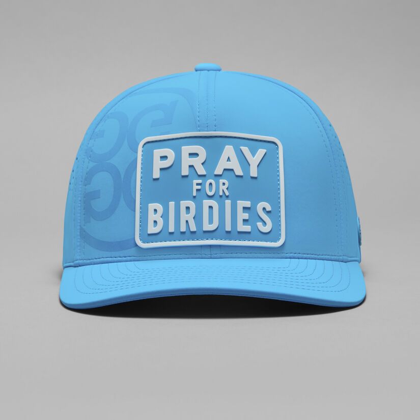 PRAY FOR BIRDIES PERFORATED DELTA HAT |MEN'S HATS | G/FORE