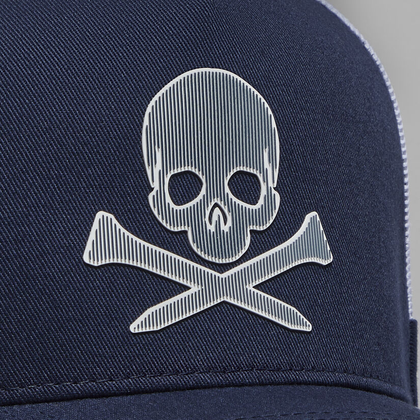SILICONE SKULL & TEES TRUCKER HAT |MEN'S HATS | G/FORE