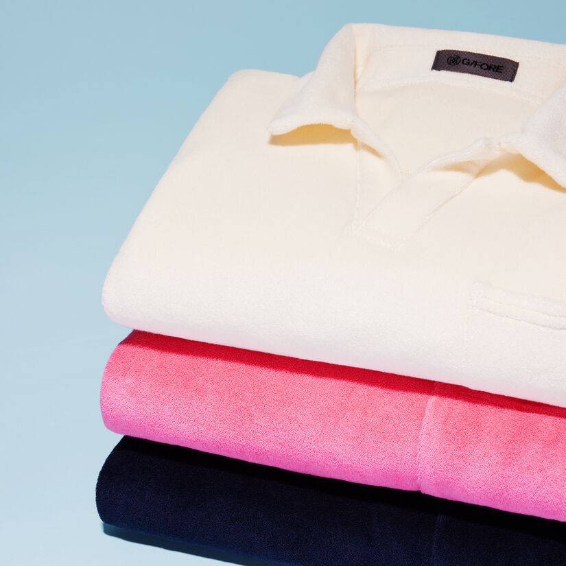 LTD RELEASE FRENCH TERRY POLO | MEN'S POLO SHIRTS | G/FORE