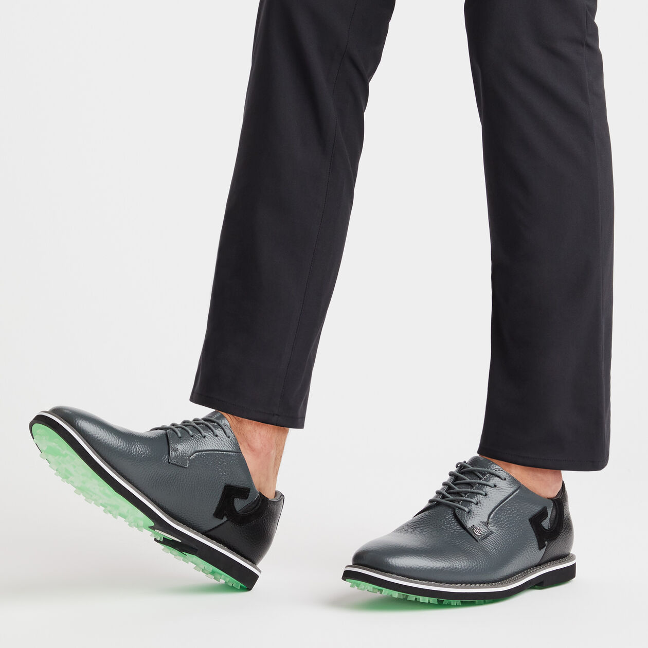 MEN'S GALLIVANTER PEBBLE LEATHER TWO TONE GOLF SHOE | MEN'S GOLF SHOES ...