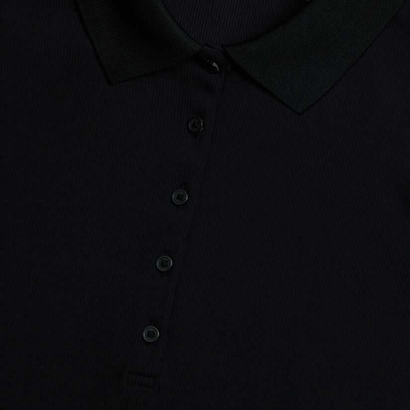 RIBBED TECH NYLON POLO | WOMEN'S POLO SHIRTS | G/FORE