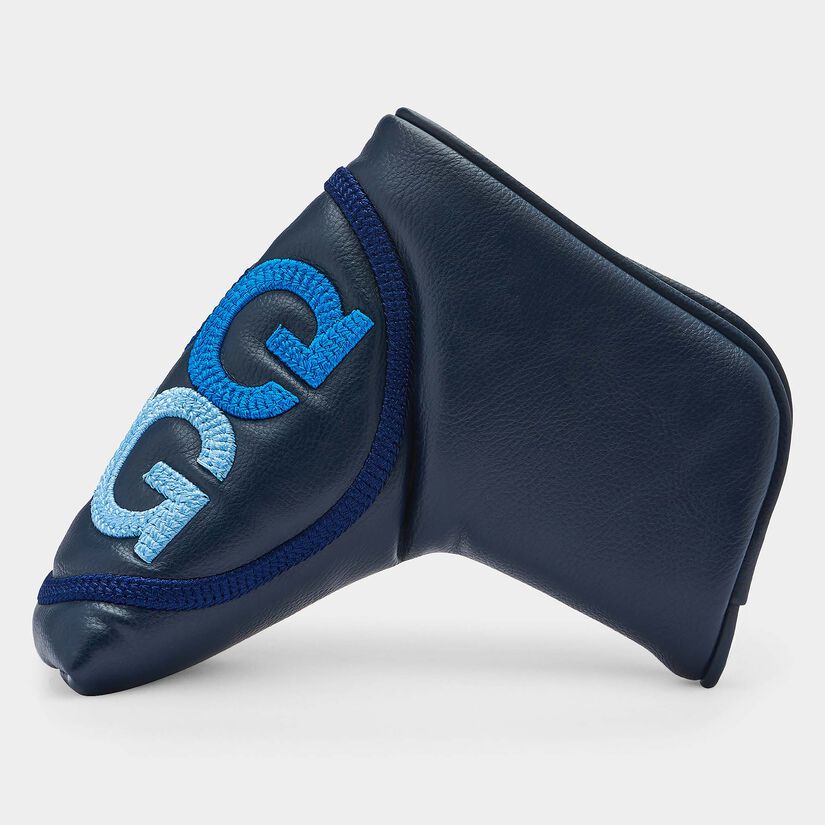 GRADIENT CIRCLE G'S VELOUR-LINED BLADE PUTTER COVER | GOLF HEAD COVERS ...