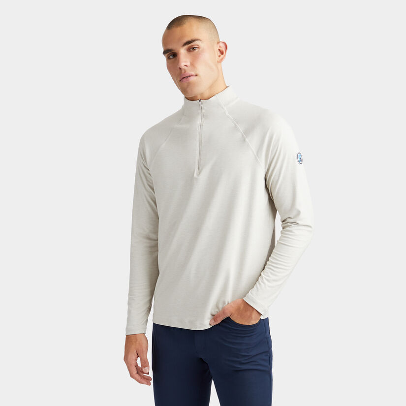 MÉLANGE LUXE QUARTER ZIP MID LAYER – G/FORE
