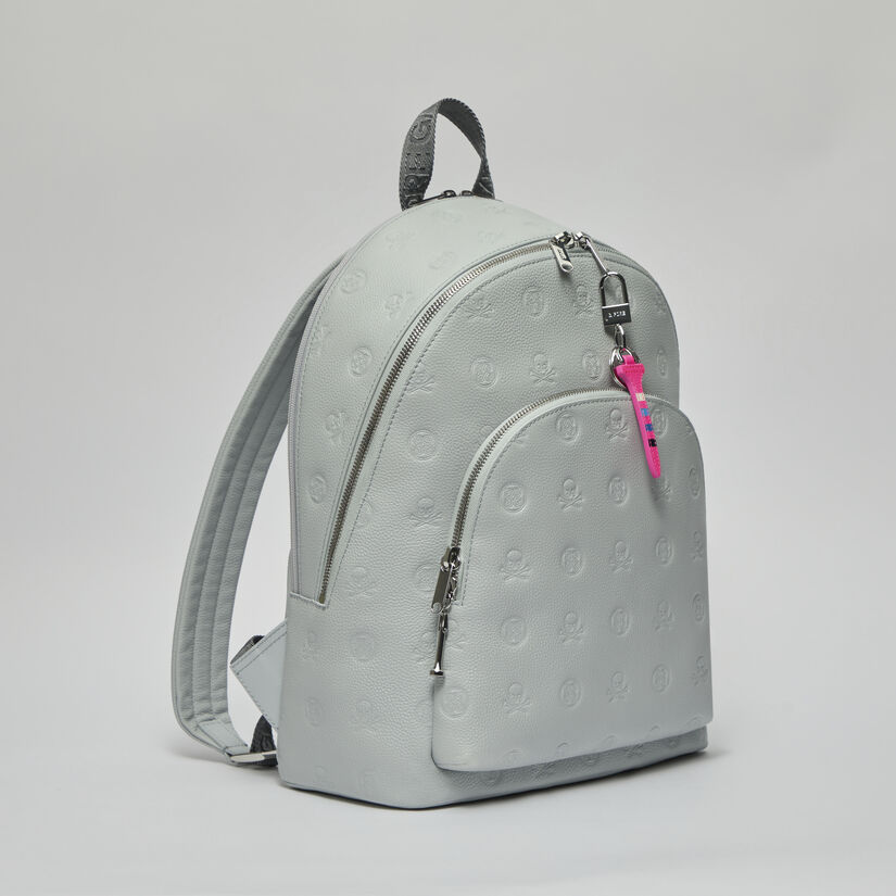 EMBOSSED SKULL & TEES LEATHER BACKPACK | ACCESSORIES FOR MEN AND WOMEN ...