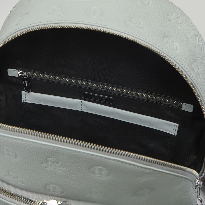 EMBOSSED SKULL & TEES LEATHER BACKPACK | ACCESSORIES FOR MEN AND WOMEN ...