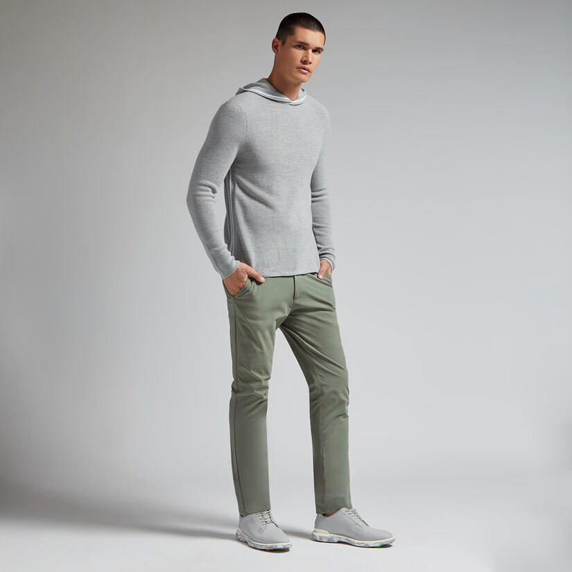 WAFFLE STITCH MERINO WOOL HOODED JUMPER | MEN'S JUMPERS | G/FORE