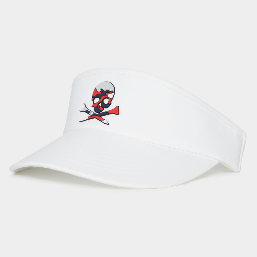 CAMO SKULL & T'S FEATHERWEIGHT TECH VISOR – G/FORE