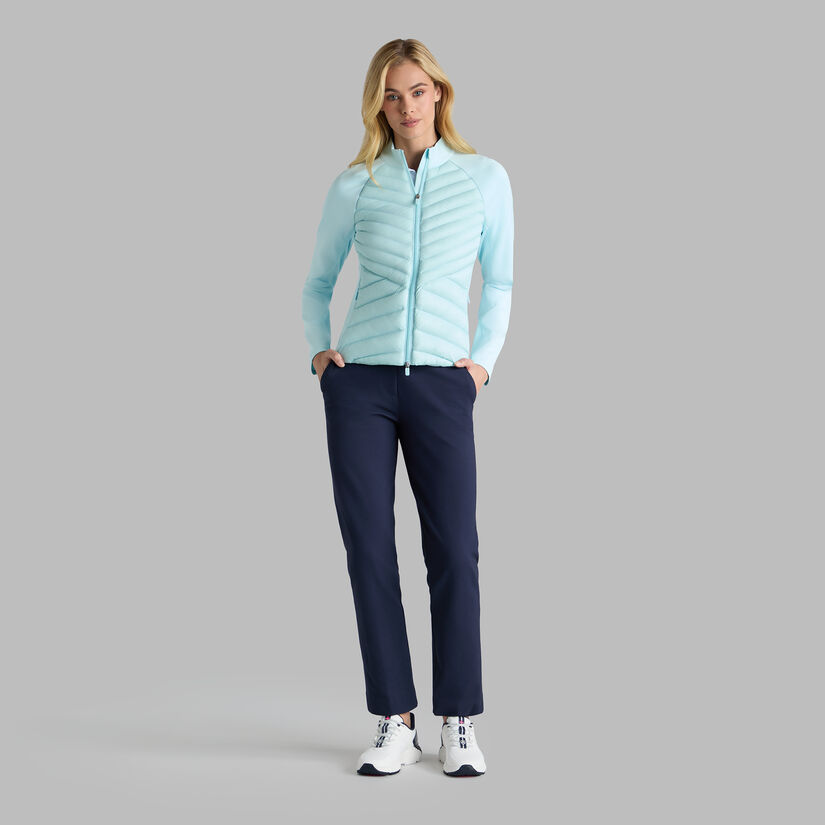 HYBRID QUILTED STRETCH TECH INTERLOCK JACKET | WOMEN'S JACKETS & VESTS ...