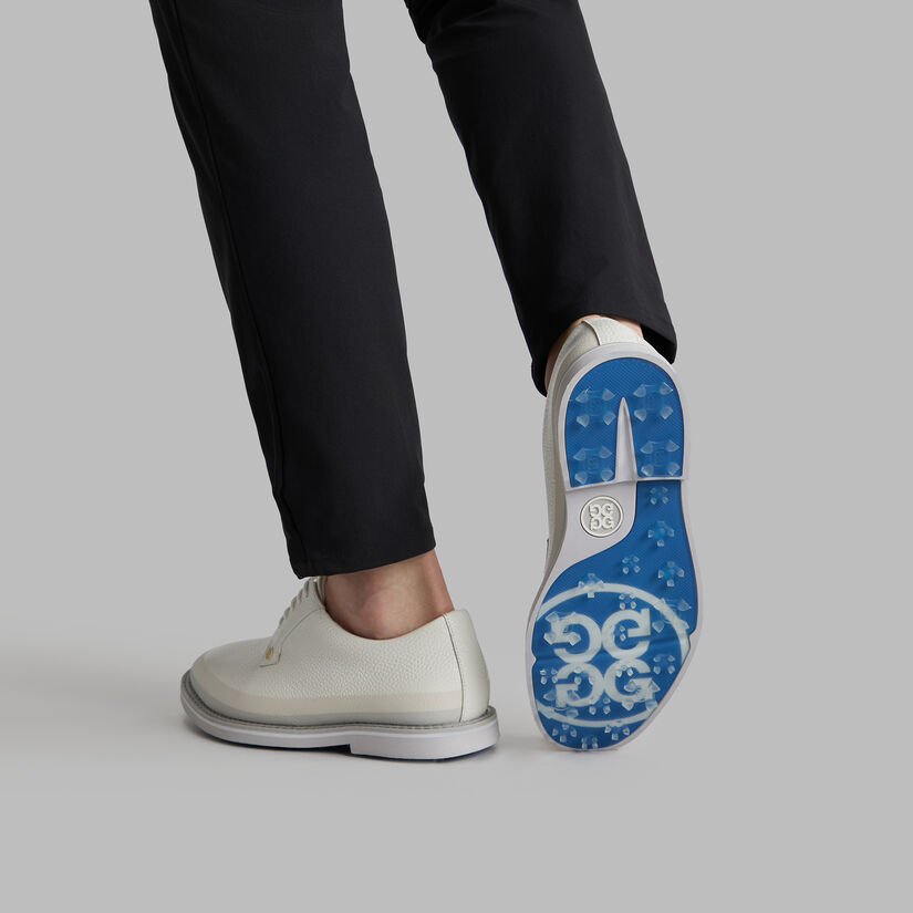 MEN'S GALLIVANTER TUXEDO STRIPE LEATHER GOLF SHOE | MEN'S GOLF SHOES ...