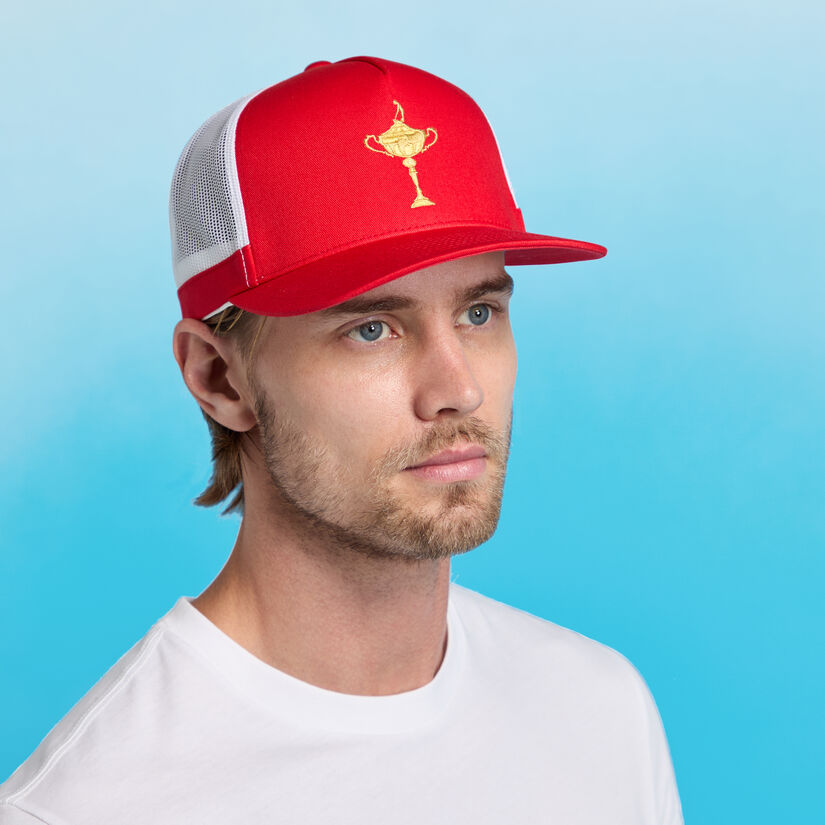 LTD RELEASE 2025 RYDER CUP TROPHY TRUCKER HAT | MEN'S HATS | G/FORE