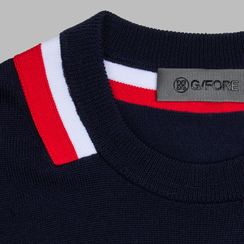 COLOUR BLOCK MERINO WOOL JUMPER | MEN'S JUMPERS | G/FORE