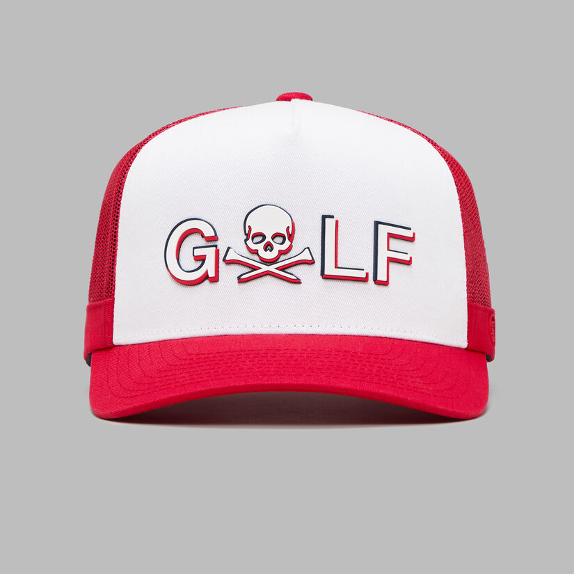 GOLF SKULL TRUCKER HAT | MEN'S HATS | G/FORE