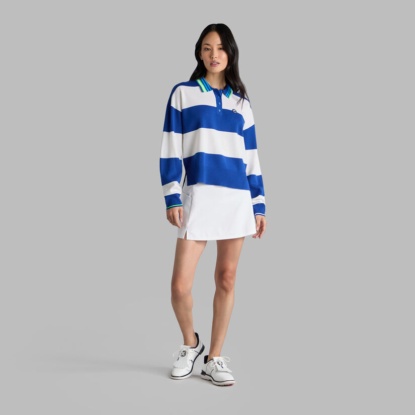 HAPPY G'S MERINO WOOL RUGBY JUMPER | WOMEN'S TOPS | G/FORE