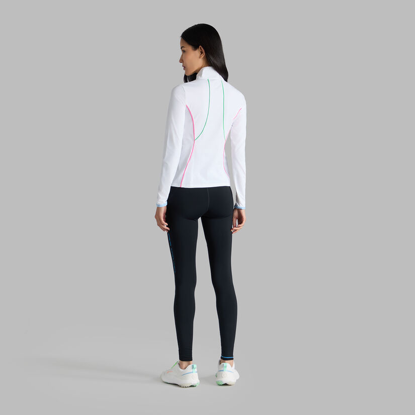 STRETCH NYLON INTERLOCK TIPPED PULLOVER | WOMEN'S PULLOVERS & QUARTER ...