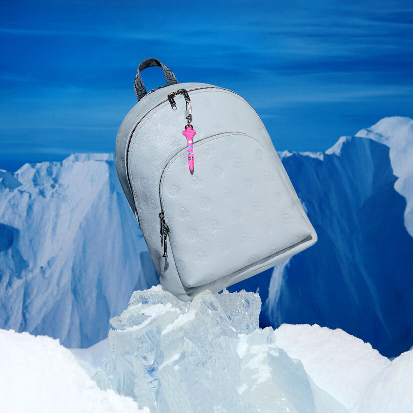 EMBOSSED SKULL & TEES LEATHER BACKPACK | ACCESSORIES FOR MEN AND WOMEN ...