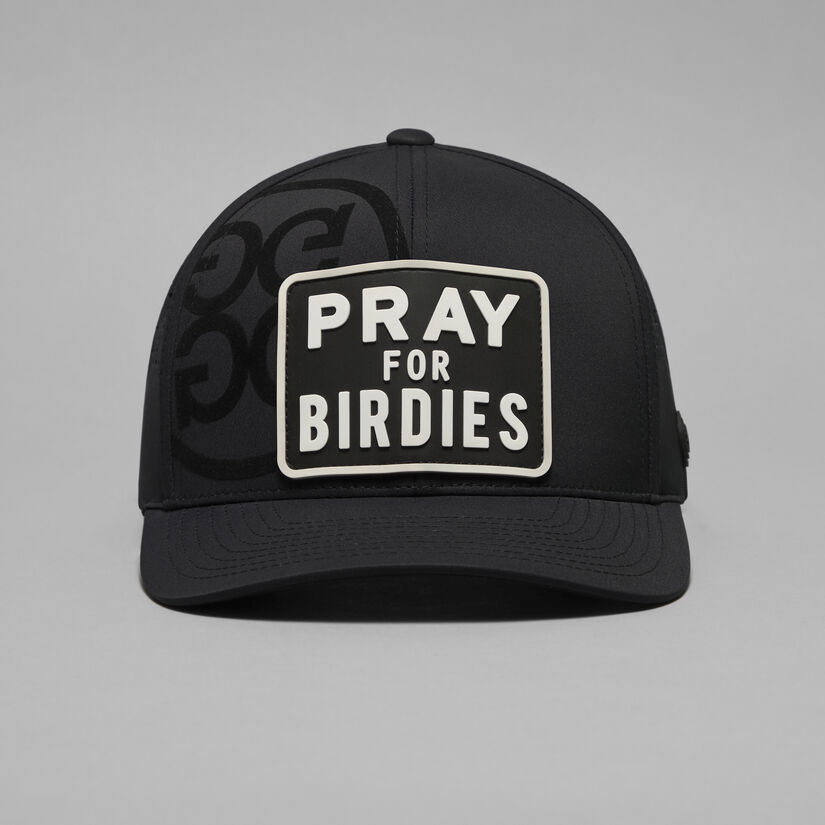 PRAY FOR BIRDIES PATCH PERFORATED DELTA HAT |MEN'S HATS | G/FORE