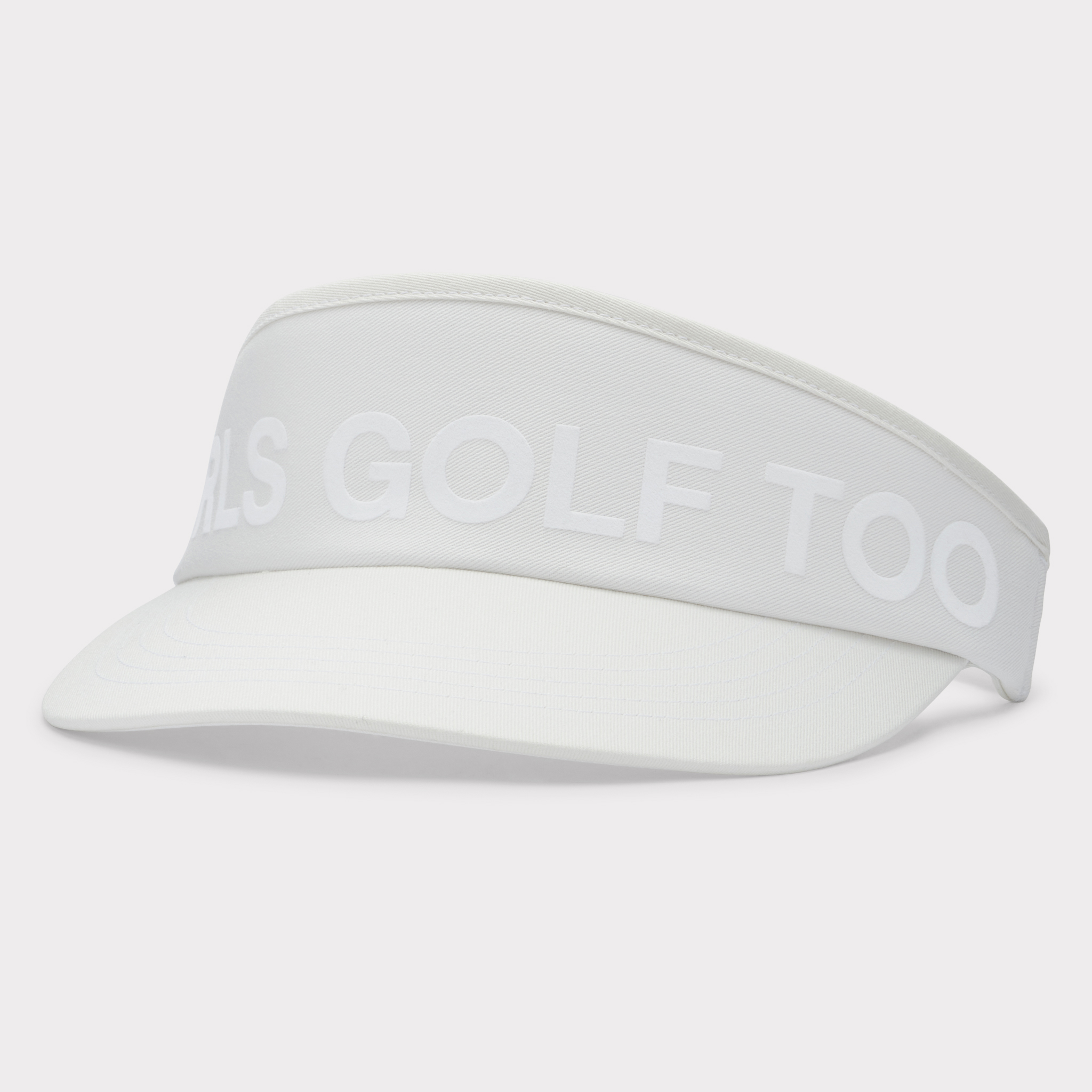 WOMEN'S GIRLS GOLF TOO STRETCH TWILL VISOR – G/FORE