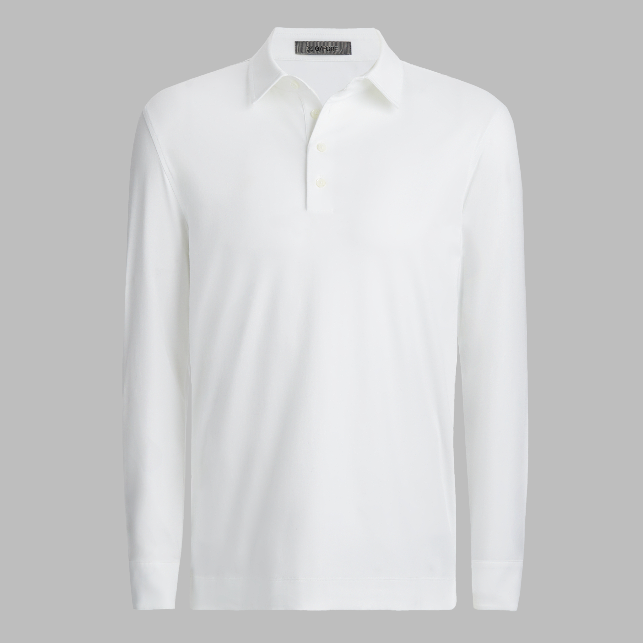 LUXEE COTTON BLEND LONG SLEEVE POLO | MEN'S POLO SHIRTS | G/FORE